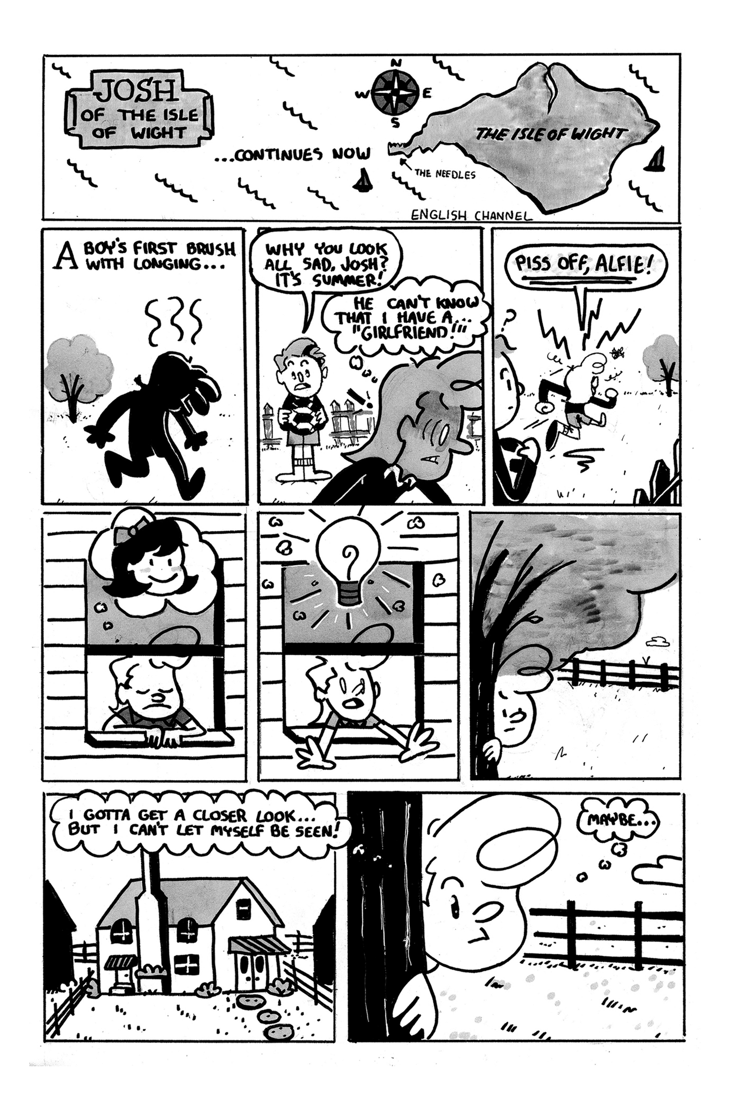 Wimp Digest – “Josh” – Rodeo Comics | Evan Salazar