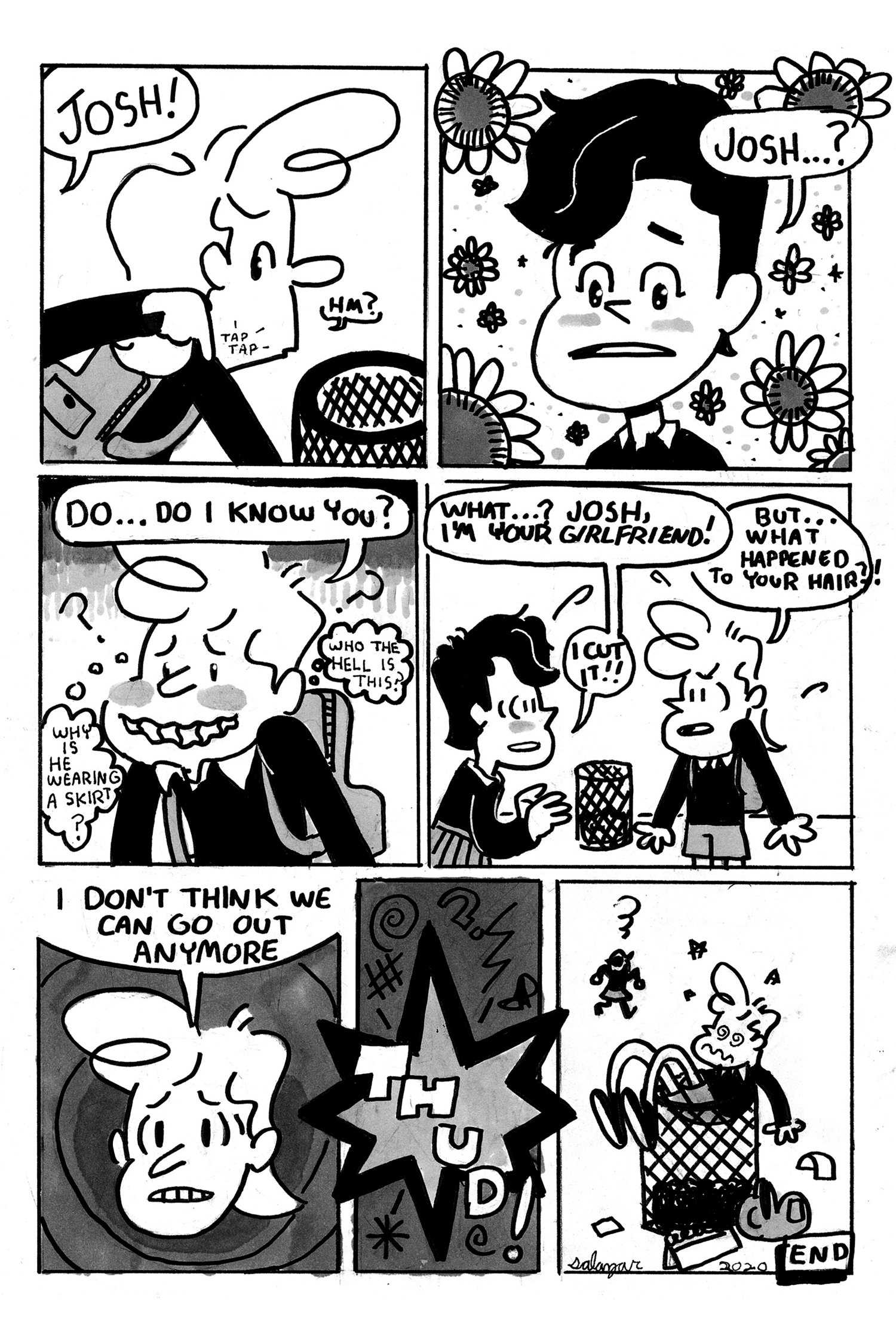 Wimp Digest – “Josh” – Rodeo Comics | Evan Salazar